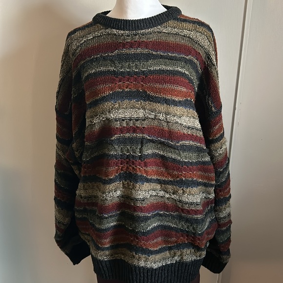 Norm Thompson | Sweaters | Vintage Norm Thompson Mens Textured ...